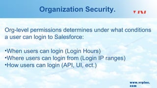 Salesforce Security Model (Dmitry Goshko, Igor Haritonovich) | PPT