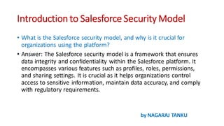 Salesforce Sharing and Security overview for new admins and devs | PPT