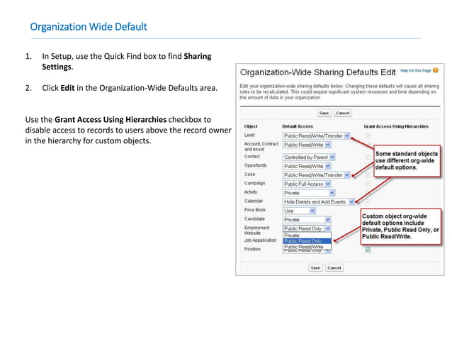 Salesforce Sharing And Visibility Part 1 Pptx