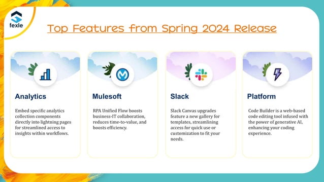 Salesforce Spring Release Update Presentation By Fexle Services Ppt
