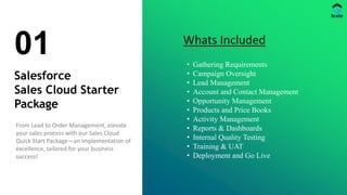 Salesforce Starter Package Presentation. | PPTX