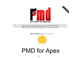 Salesforce static code analysis | PPT