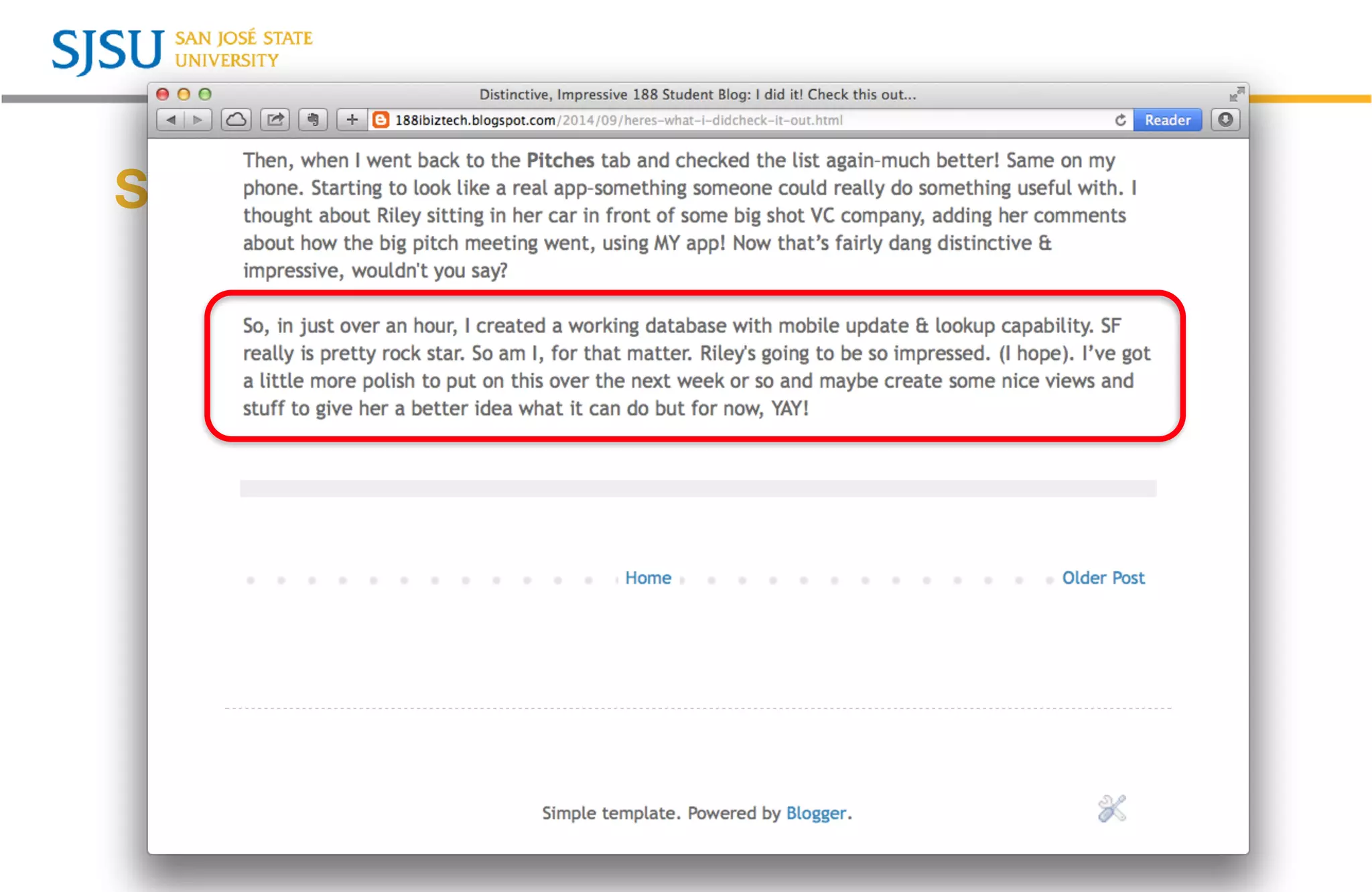 Salesforce + Storification = Experiential IS Education | PDF
