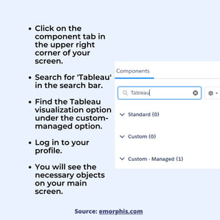 Salesforce Tableau Integration Guide | PDF