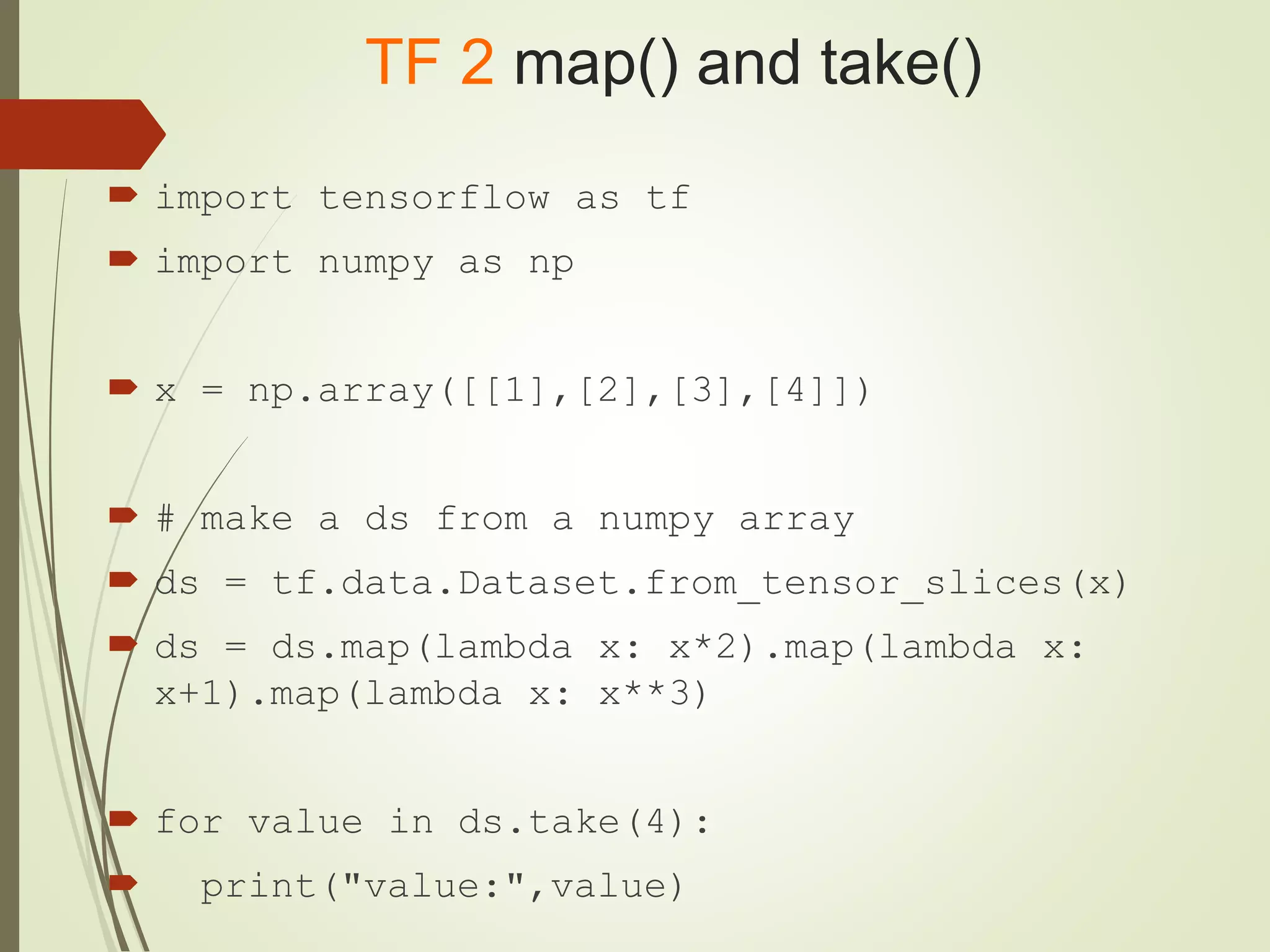 Introduction to TensorFlow 2 | PPT