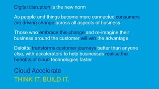 Deloitte Cloud Accelerators Salesforce Tour Melbourne | PDF