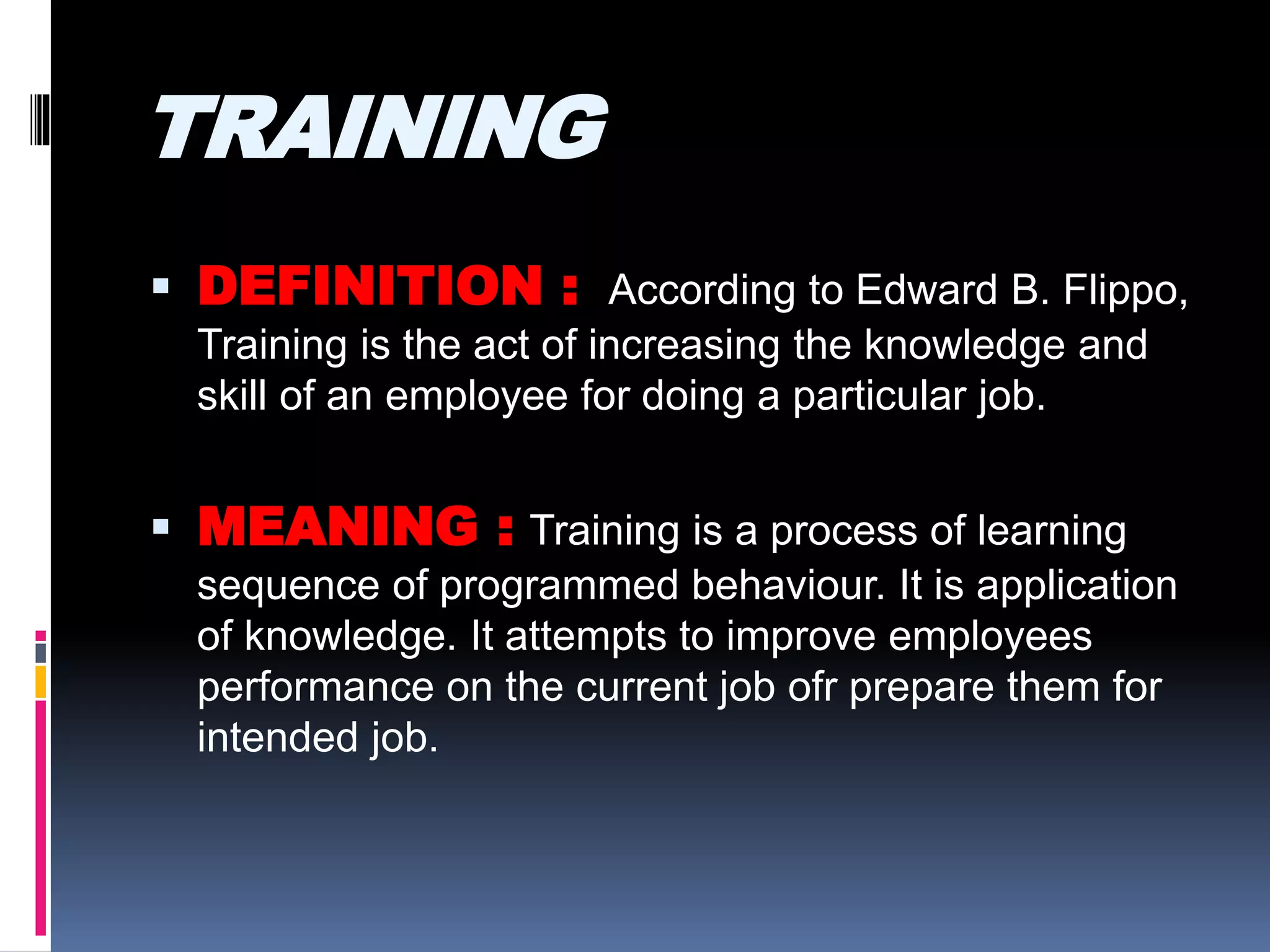Sales force training and development 1 | PPTX