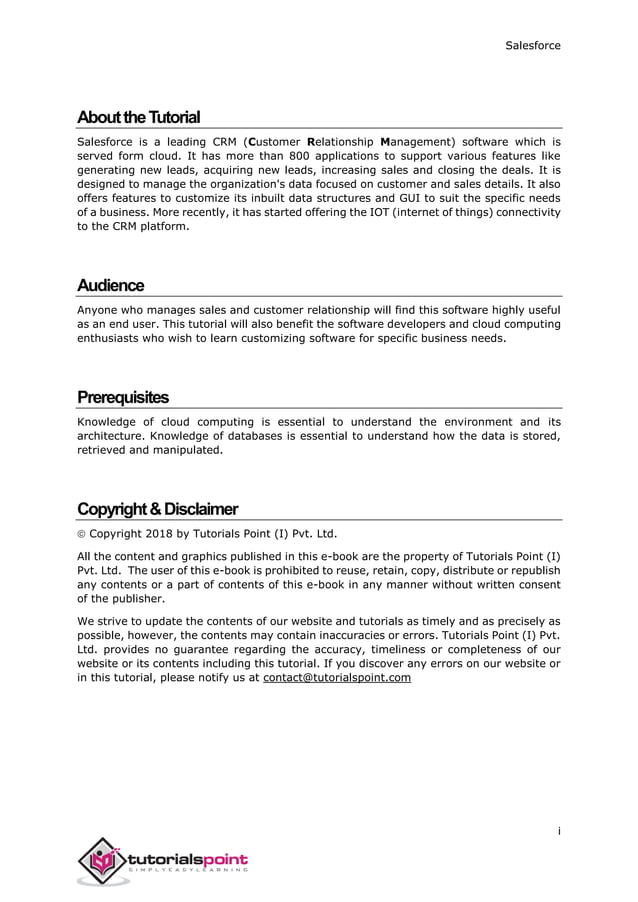 Salesforce Tutorial Lec 09 Pdf Cloud Computing Internet