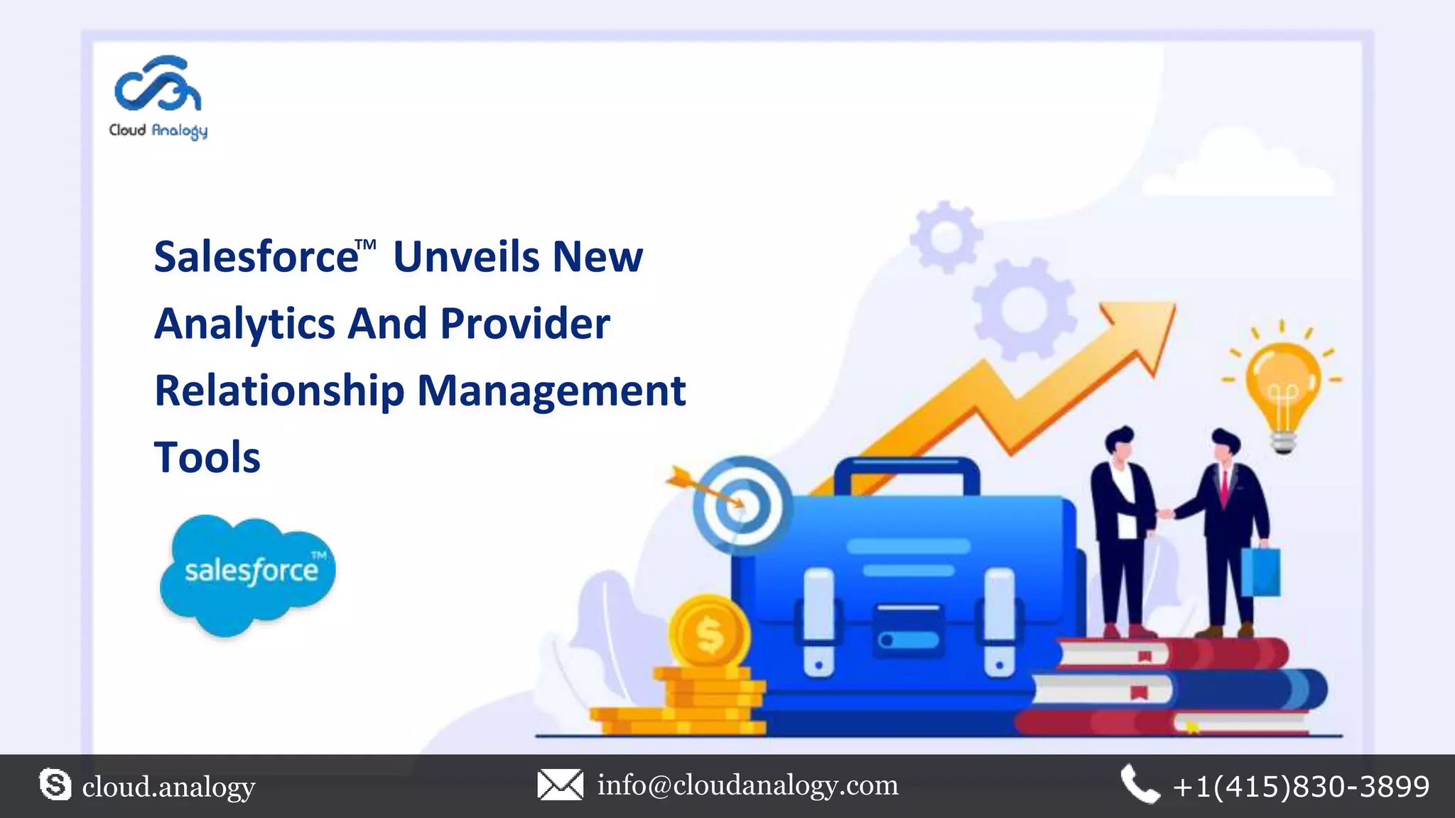 Salesforce Unveils New Analytics And Provider Relationship Management ...