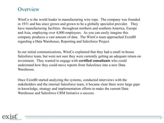 Salesforce & Data Warehouse Consulting Case Study | PPT