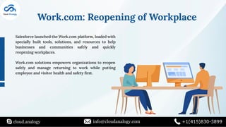 Salesforce work.com at a glance | PPT