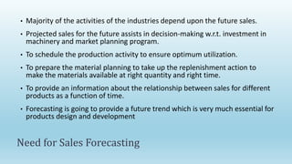 Sales Forecast and Store Analysis for Data Analytics | PPTX