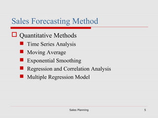 Sales forecasting by arun wilson | PPT
