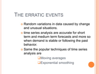 Sales forecasting | PPTX
