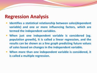 Sales forecasting | PPTX