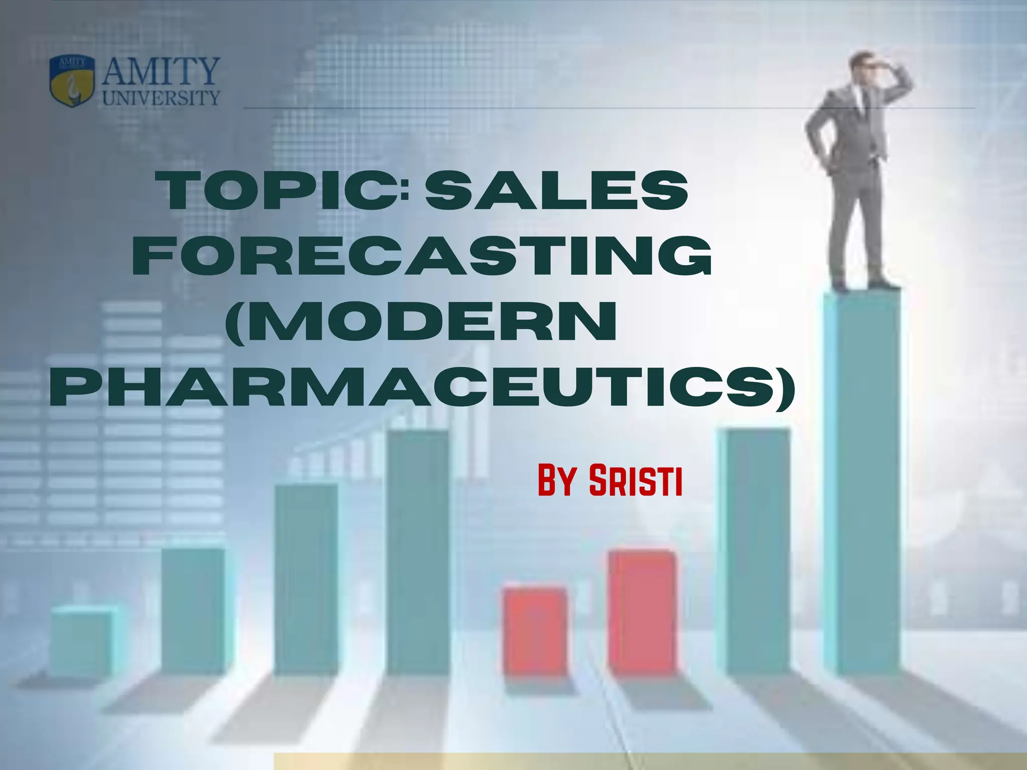 sales forecasting (Pharma) | PPTX