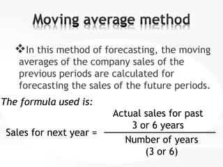 sales forecasting methods in sales .pptx