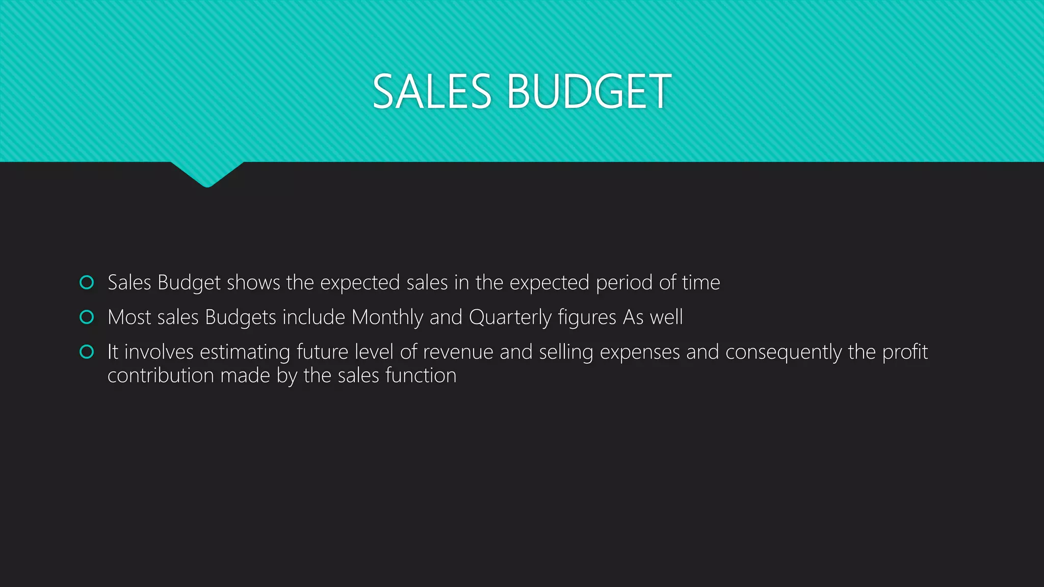 Sales forecasting and budgeting | PPTX | Sales | Business