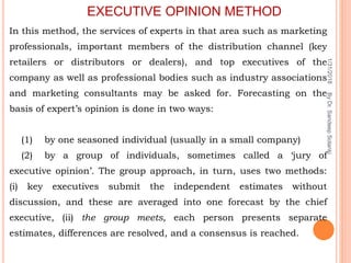Sales forecasting and sales budgeting | PPTX