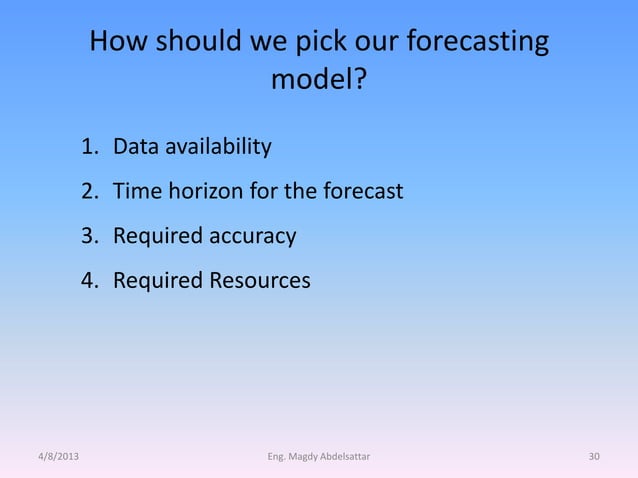 Sales forecasting & planing training | PDF