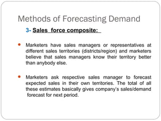 Sales forecasting techniques | PPT