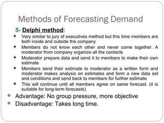 Sales forecasting techniques | PPT | Logistics | Business