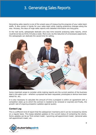 Sales forecasting tutorial | PDF