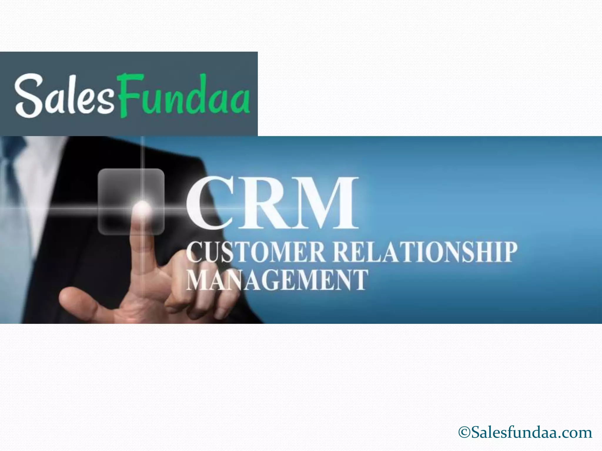 Salesfundaa Crm Software Ppt Ppt