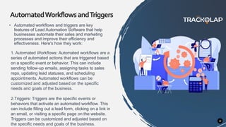 Sales Funnel and Pipeline Management with Lead Automation Software | PPTX
