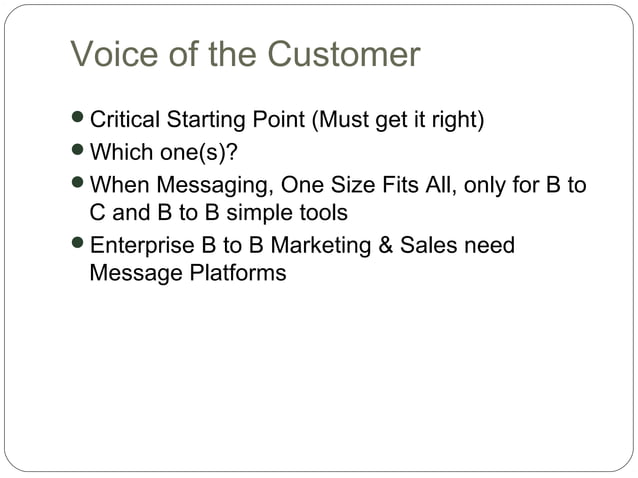 Dave Govan (VP of Sales, Sailthru) - Aligning a Go to Market Strategy ...