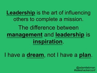 Adam Liebman (VP of Sales, SinglePlatform) - Building Your Culture ...