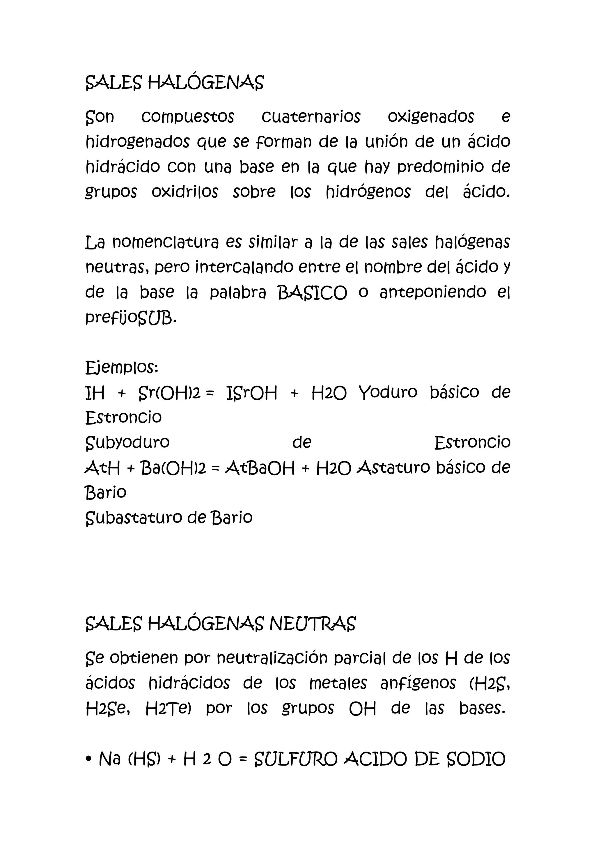 Sales halógenas | DOCX