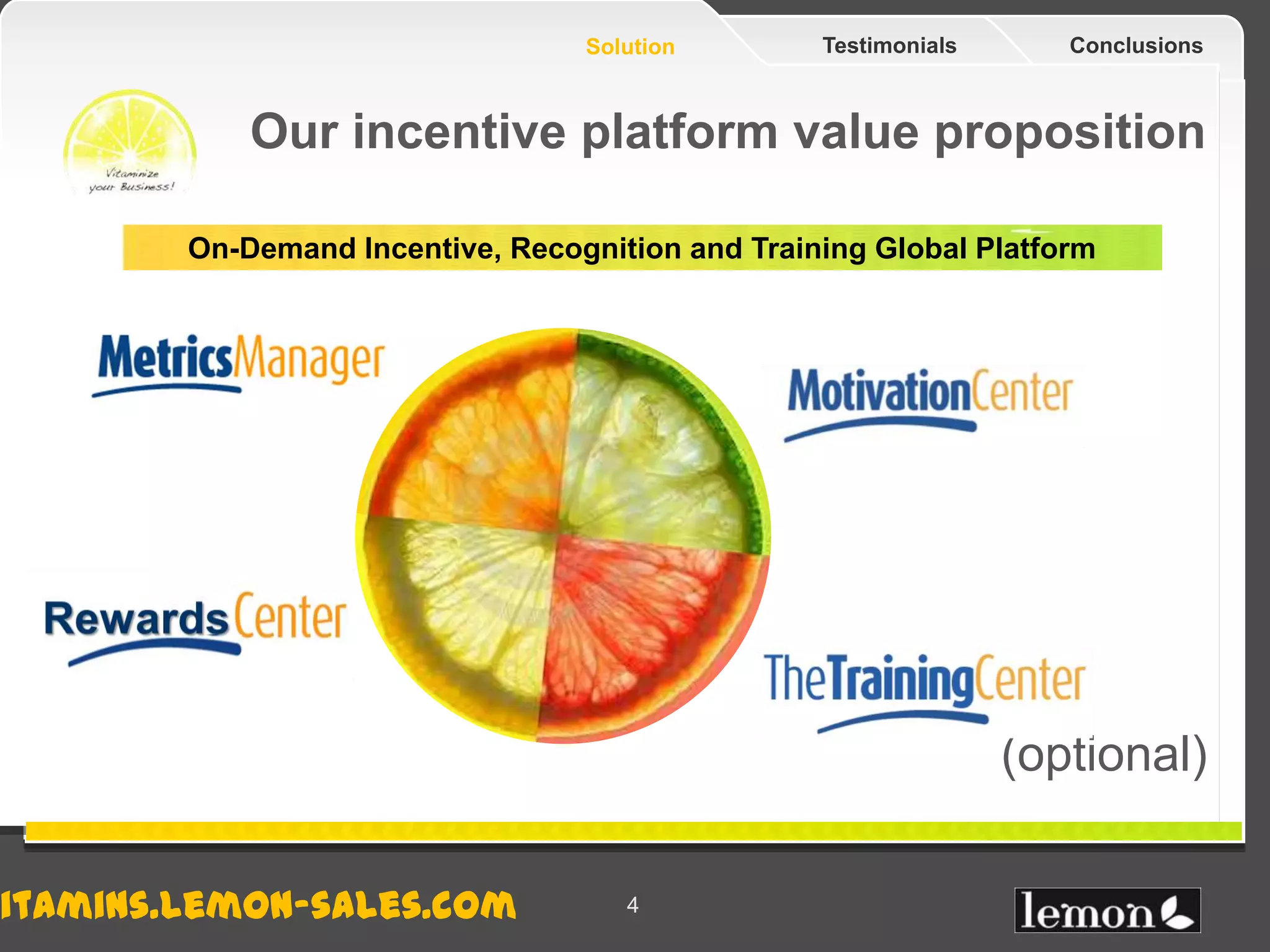 Sales incentive platform | PPT