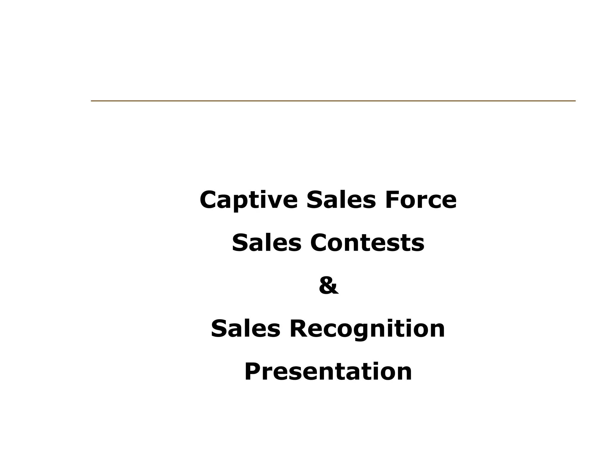 Sales Incentive program examples | PPT
