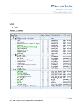 SAP Sales invoice print status | PDF