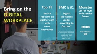 BMC Sales kickoff 2016 keynote | PPT