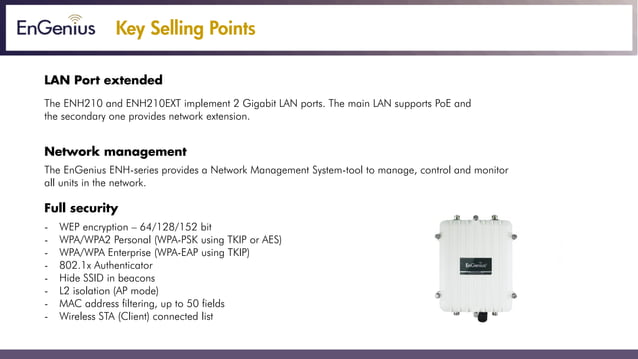 Sales presentation ENH210(EXT) | PDF