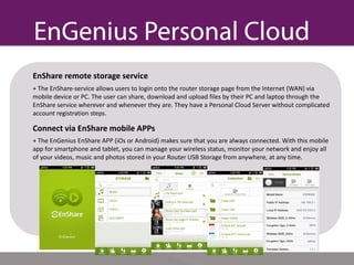 EnGenius Europe - Sales presentation ESR-series | PPT