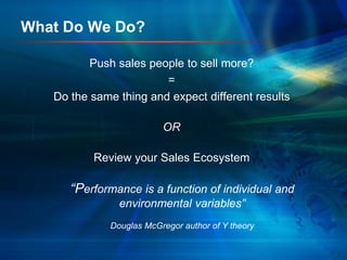 Sales Ecosystem | PDF