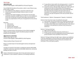 Sales_Law_Notes_Articles.docx | Real Estate Buying and Selling | Real ...