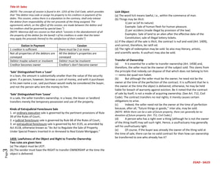 Sales_Law_Notes_Articles.docx | Real Estate Buying and Selling | Real ...