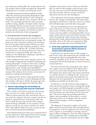 Sales Leadership Linking Sales Strategy To Sales Results | PDF