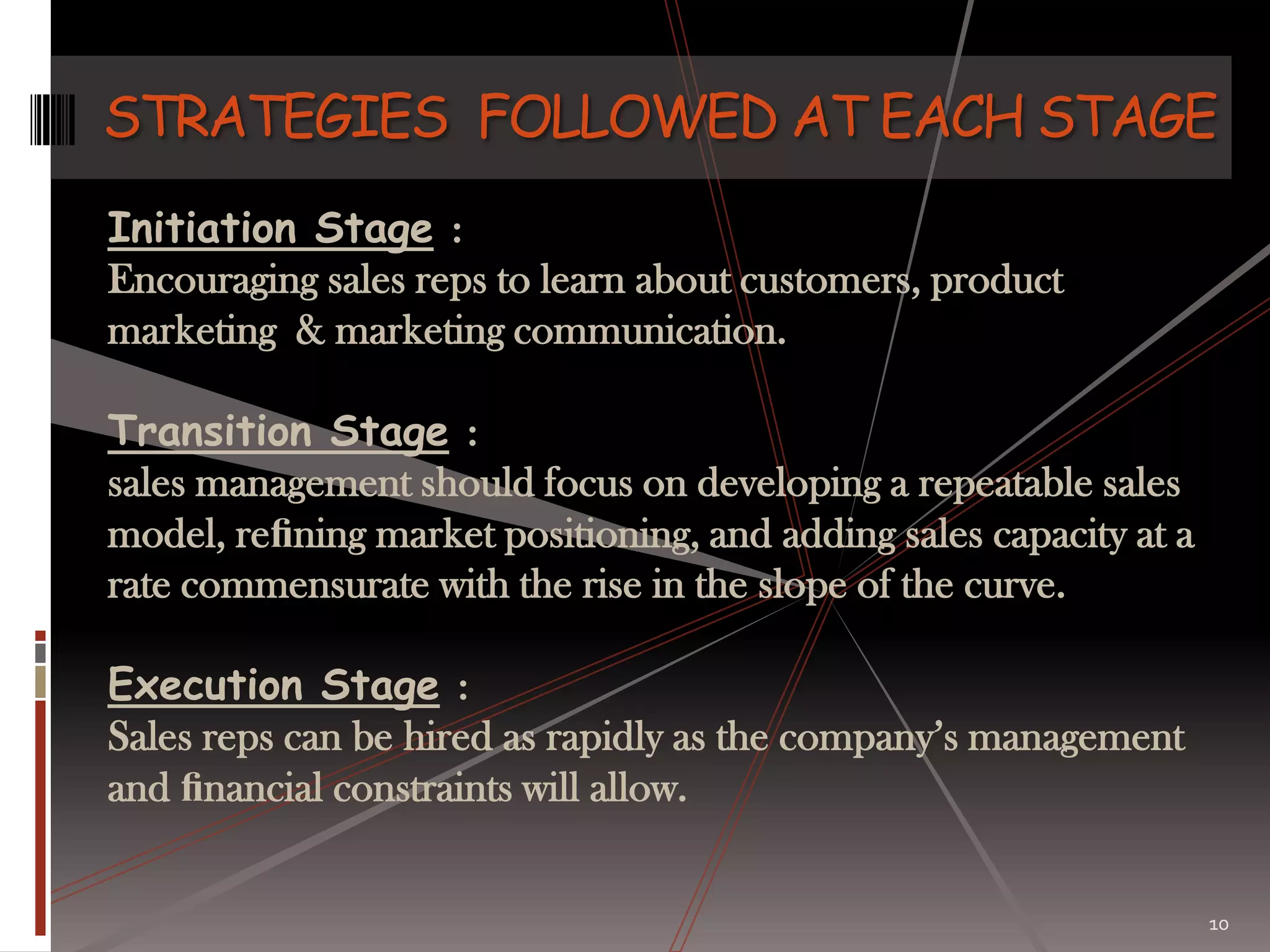 Sales learning curve | PPSX