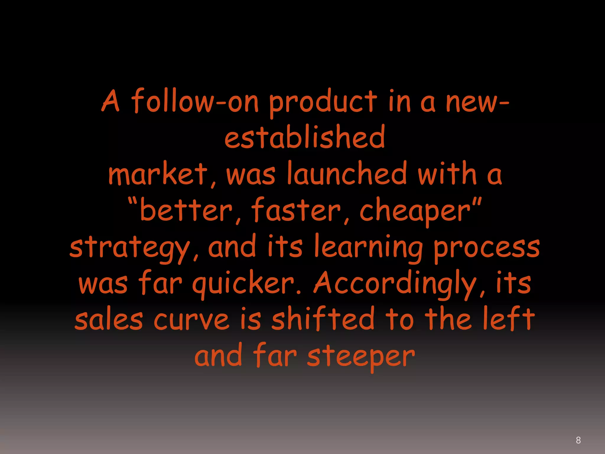 Sales learning curve | PPSX