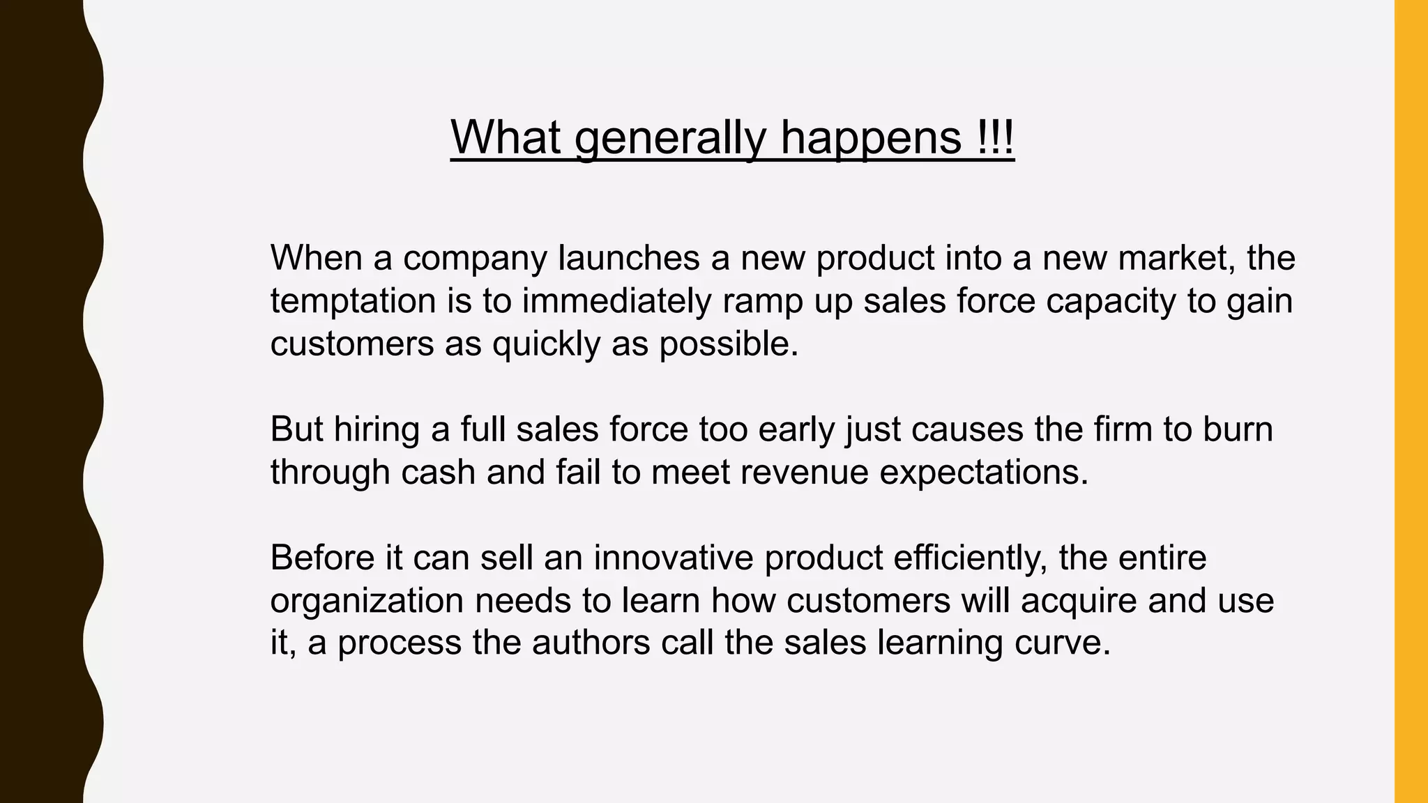 Sales Learning Curve - Sales Management | PPTX