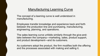 Sales Learning Curve - Sales Management | PPTX