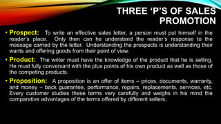 Sales letters theory | PPT