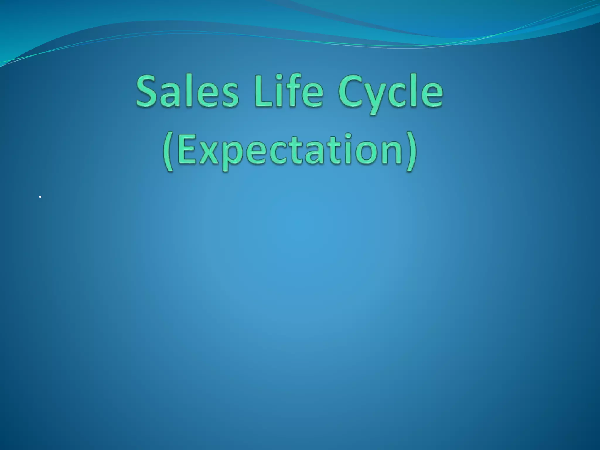 Sales life cycle | PPTX