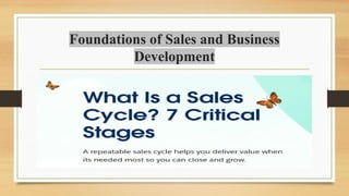 SALES LIFE CYCLE & Traits of sales person | PPTX