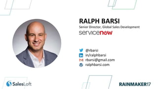 Thinking BIG: Building and Running a Global Sales Development Organization | PPTX